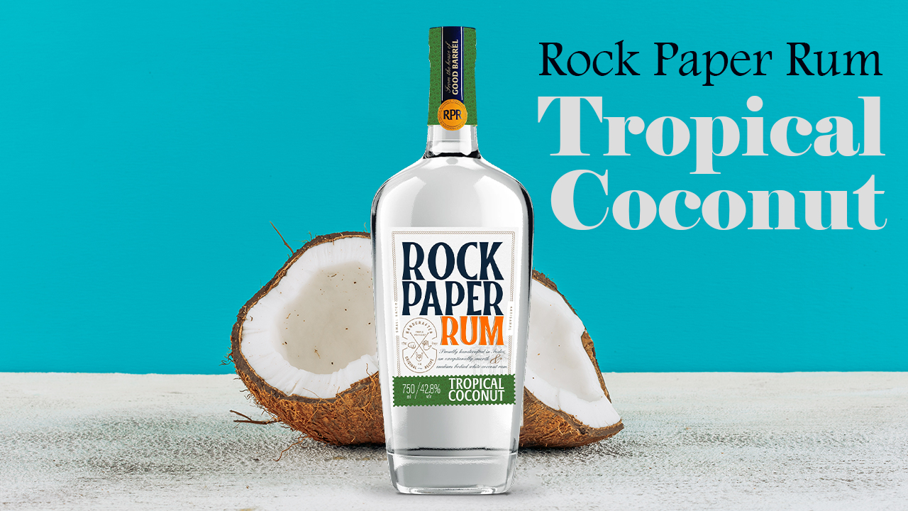 Rock Paper Rum Tropical Coconut – Shweta Spirits